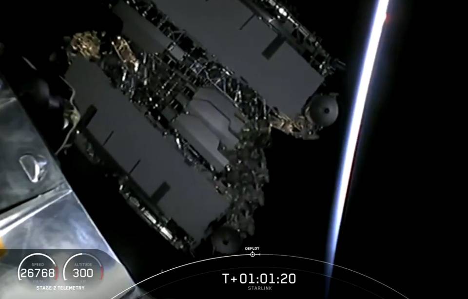 Déploiement réussi pour la seconde vague de microsatellites de SpaceX ...